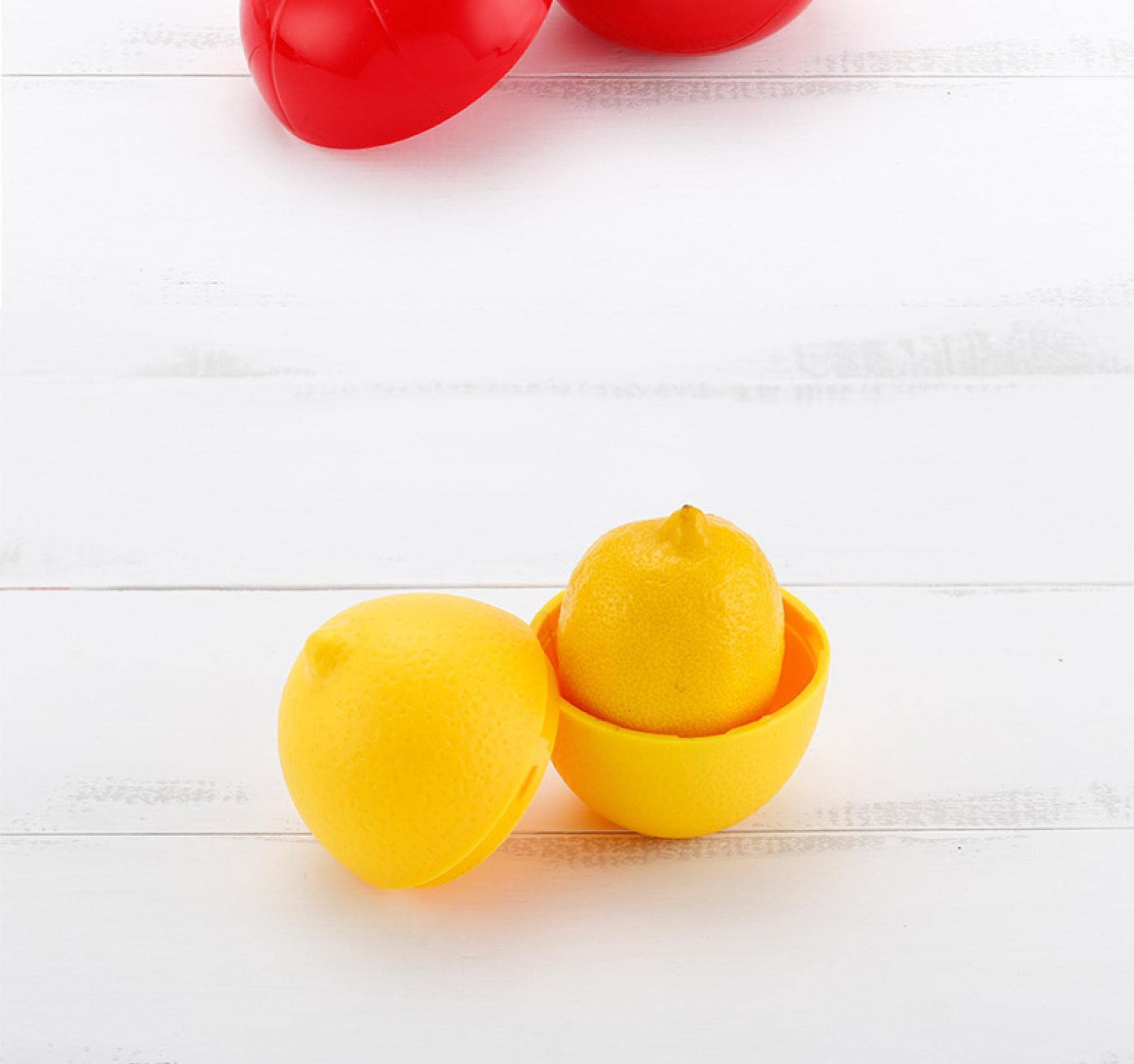 Garlic, lemon, onion, green pepper, tomato sealed fresh-keeping box, fruit and vegetable fresh-keeping box, fresh-keeping plastic garlic refrigerator 5-piece set