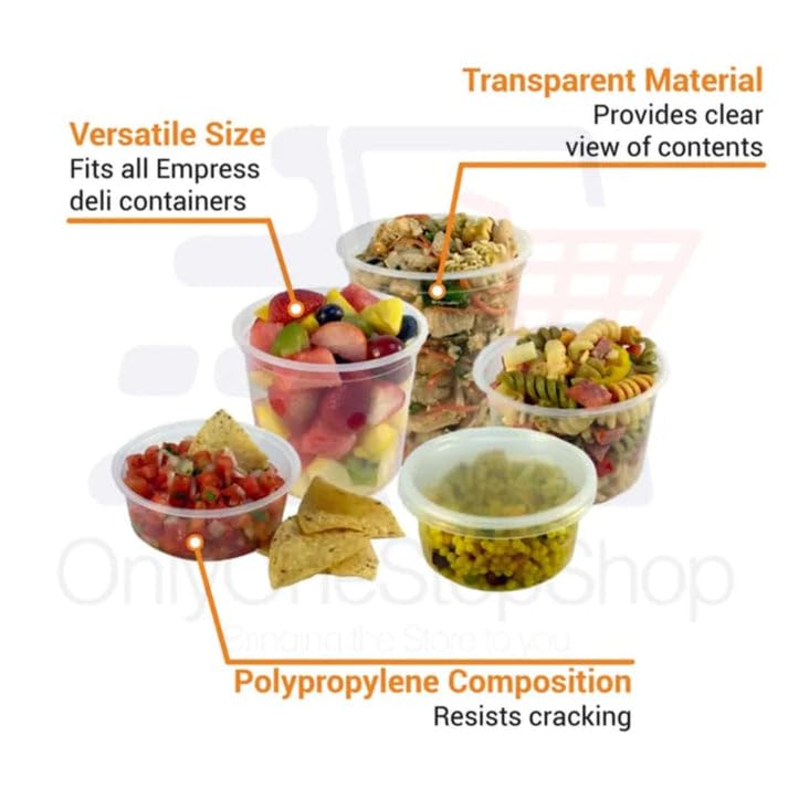 Nicole Fantini Deli Containers with Lids 86oz. Leakproof 40 Sets BPA-Free Plastic Food Storage Cups Clear Airtight Takeout Container Heavy-Duty, Microwaveable Freezer Safe Disposable/Reusable, BS2102
