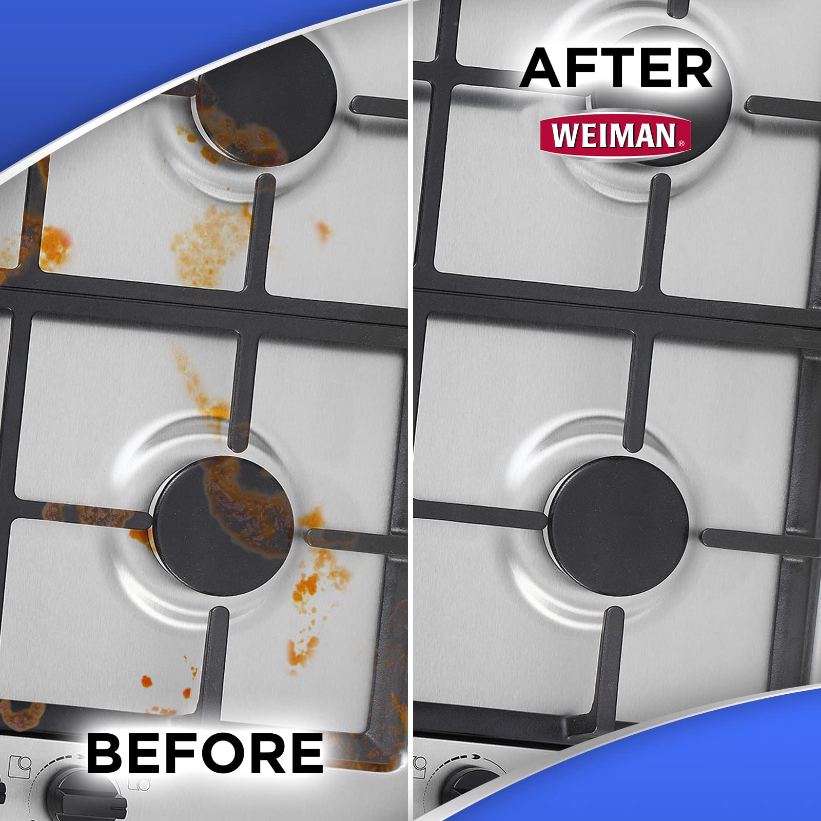 Weiman Gas Range Cleaner and Degreaser - 12 Ounce - Packaging May Vary