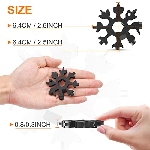 Dusor Stocking Stuffers Gifts for Men, Universal Socket and Snowflake Multitool, Christmas Gifts for Men, Unique Dad Gifts for Men Who Have Everything, Cool Steelers Gadgets for Men Him, HusbandâŚ