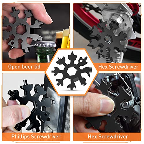 Dusor Stocking Stuffers Gifts for Men, Universal Socket and Snowflake Multitool, Christmas Gifts for Men, Unique Dad Gifts for Men Who Have Everything, Cool Steelers Gadgets for Men Him, HusbandâŚ