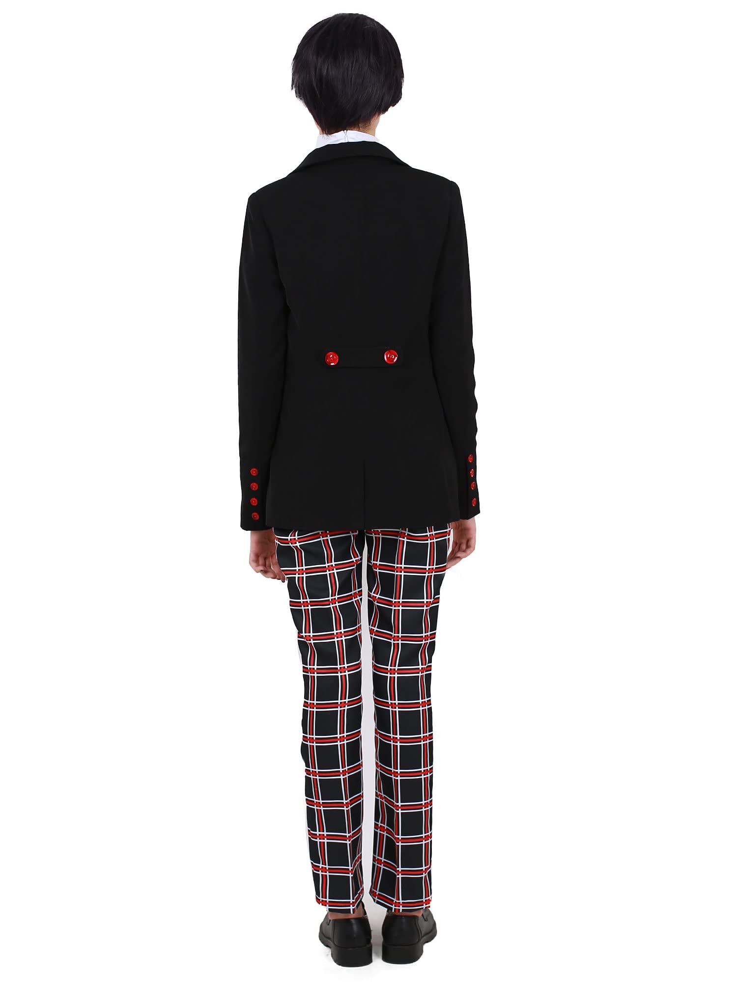 miccostumes Men's Costume Academy School Student Cosplay Winter Uniform Fullset(Men L)