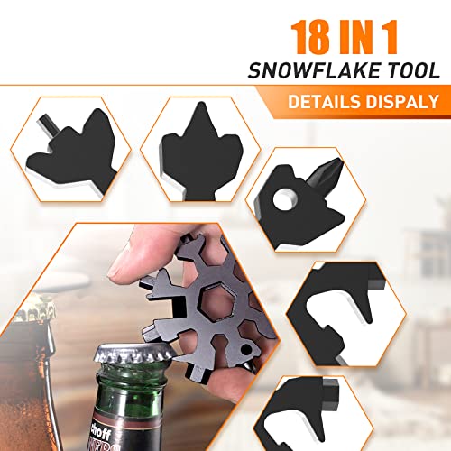 Dusor Stocking Stuffers Gifts for Men, Universal Socket and Snowflake Multitool, Christmas Gifts for Men, Unique Dad Gifts for Men Who Have Everything, Cool Steelers Gadgets for Men Him, HusbandâŚ