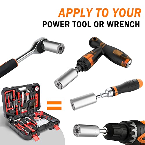Dusor Stocking Stuffers Gifts for Men, Universal Socket and Snowflake Multitool, Christmas Gifts for Men, Unique Dad Gifts for Men Who Have Everything, Cool Steelers Gadgets for Men Him, HusbandâŚ