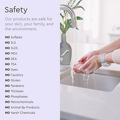 Puracy Organic Hand Soap, For the Professional Hand Washers We’ve All Become, Moisturizing Natural Gel Hand Wash Soap, Liquid Hand Soap Refills for Soft Skin (Refill Lavender & Vanilla, 48 Ounce)