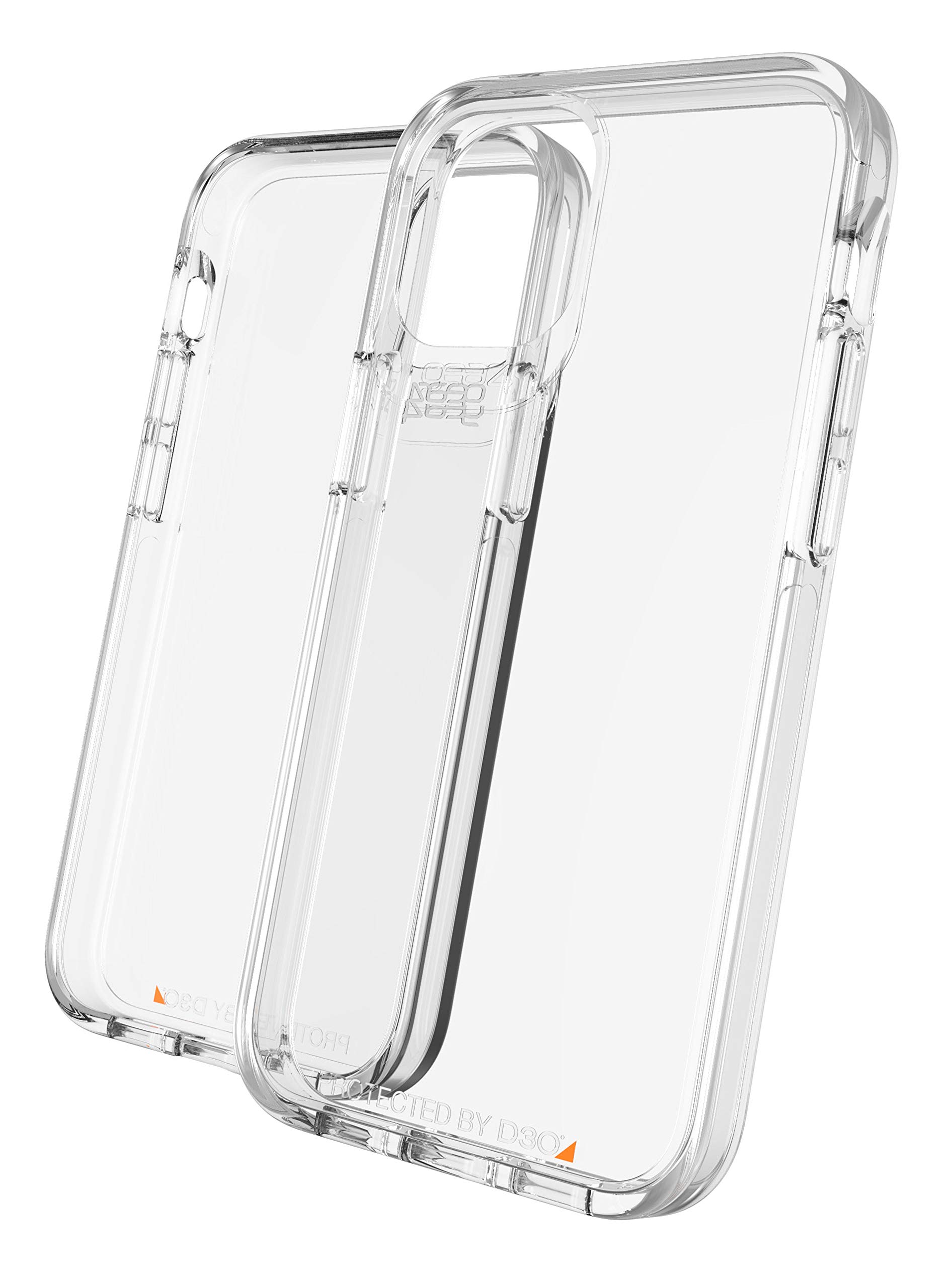 Gear4 ZAGG Crystal Palace Clear Case with Advanced Impact Protection [ Approved by D3O ], Slim, Tough Design for iPhone 12 Mini – Clear (702006031)