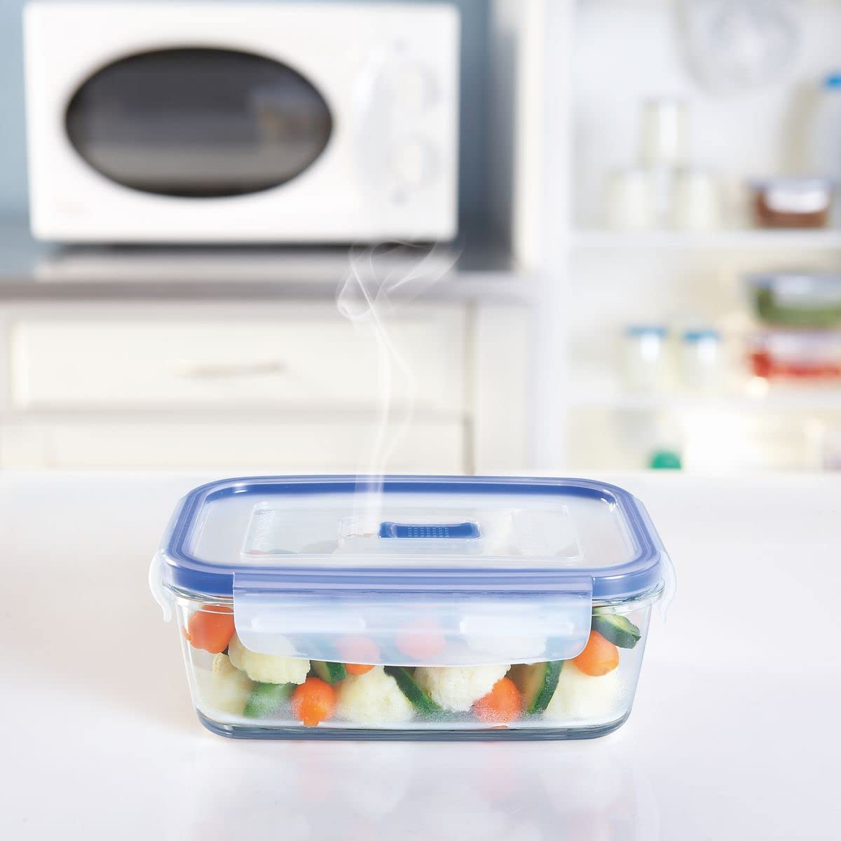 Luminarc, Pure Box Active square shape 1,22l, 1 Piece