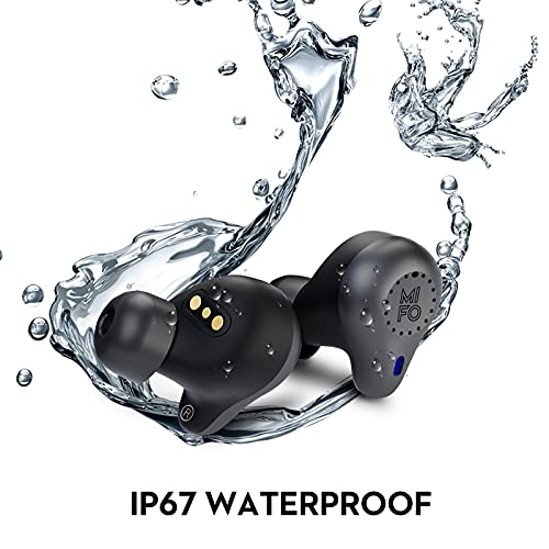 mifo O5 Gen 2 Touch Version 2023 True Wireless Earbuds with 2600mAh Charging Case Bluetooth 5.2 Sport Wireless Headphones Qualcomm CVC 8.0 Noise Cancelling IPX7 Water-Resistant Wireless Earbuds