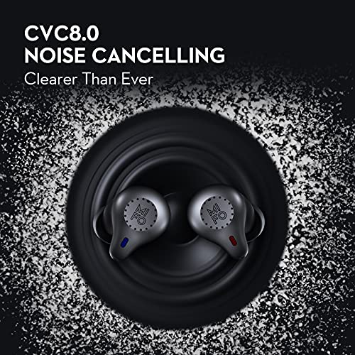 mifo O5 Gen 2 Touch Version 2023 True Wireless Earbuds with 2600mAh Charging Case Bluetooth 5.2 Sport Wireless Headphones Qualcomm CVC 8.0 Noise Cancelling IPX7 Water-Resistant Wireless Earbuds