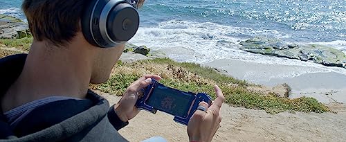 Turtle Beach Atom Mobile Game Controller with Bluetooth for Cloud Gaming on iPhone with Compact Shape, Console Style Controls & Low Latency Bluetooth β Cobalt Blue