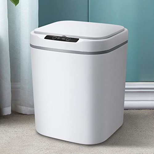 WENLII Touch-Free Trash Cans Smart Infrared Motion Sensor Waste Bin for Kitchen Bathroom Garbage Car Storage Box