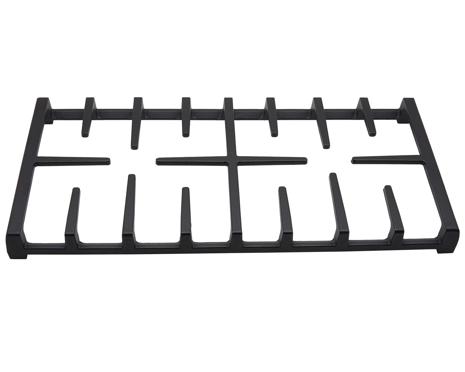 Siwdoy WB31X27150 Range Surface Burner Grate, Center Grate Compatible With GE Stove Replaces WB31X24737, Cast Iron Rack Matte Black Finish