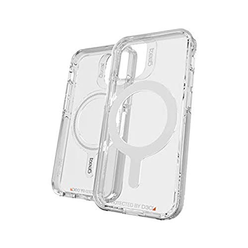 Gear4 ZAGG Crystal Palace Snap Case - Crystal Clear Impact Protection with MagSafe Compatibility for Apple iPhone 12 Mini (702007474)