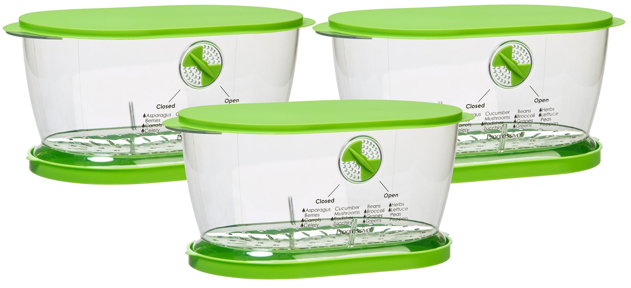 Prepworks from Progressive LKS-06 Lettuce Keeper(3 Pack)