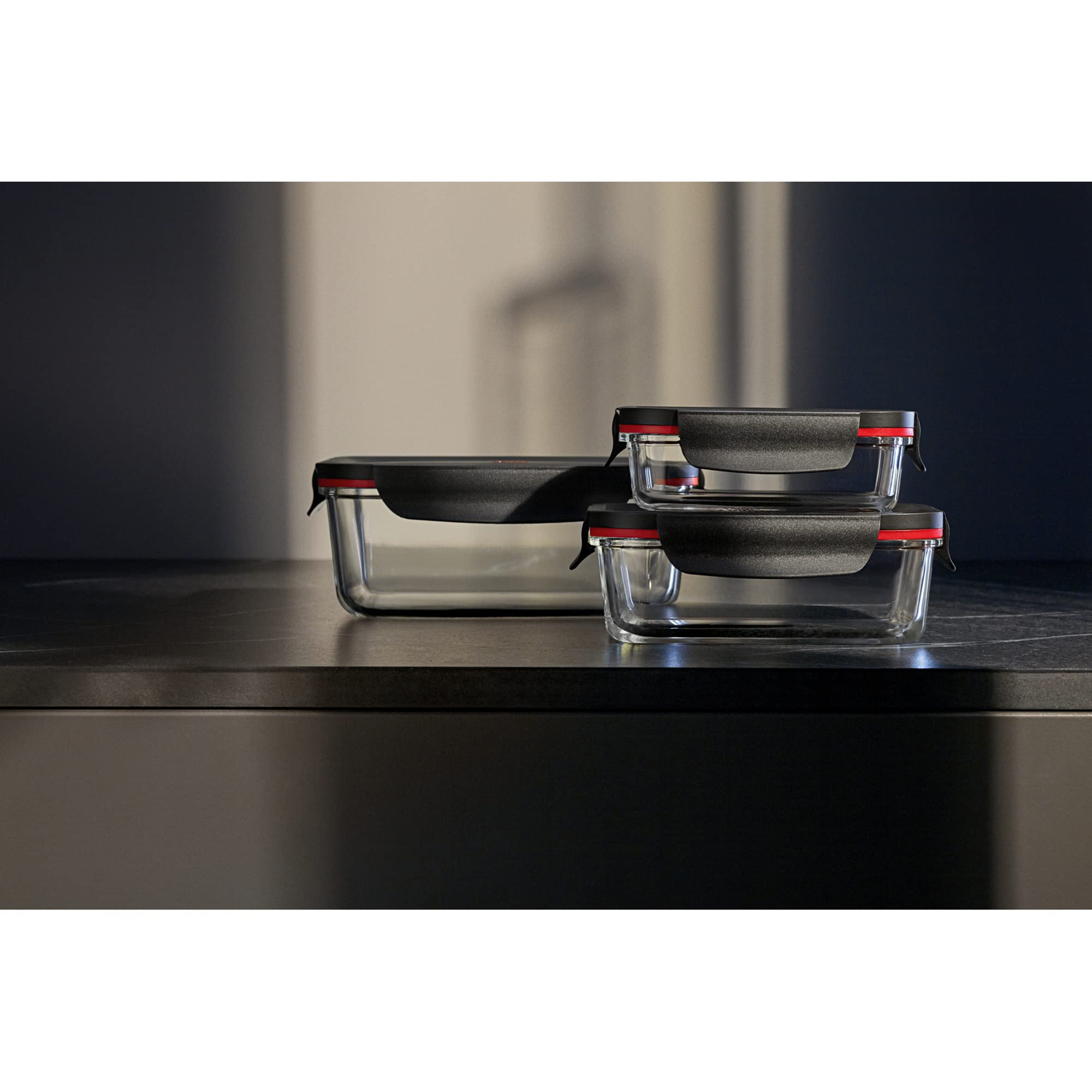 Silit 1, Black, red, Set 3-teilig