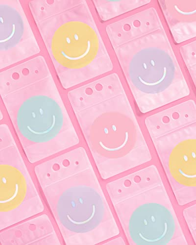 xo, Fetti Smiley Drink Pouches + Butterfly Straws - 16 count | Bday Cups, Happy Pastel Birthday Party Decorations, Cute Bachelorette Party, Cool Drinkware