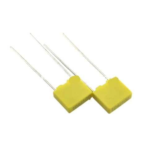 20PCS 5MM Correction Capacitor Polypropylene Safety Plastic Film P5 63V 250V 400V 630V 102J 1NF 103J 10NF 104J 100NF 105J 1UF (Size : 400V332J 3.3NF P5)