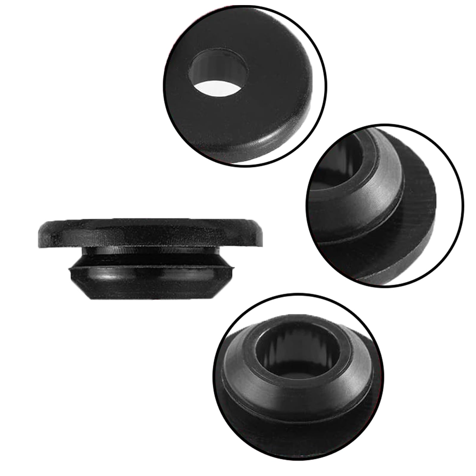 57049 Rubber Grommet Compatible With Atwood/Wedgewood Stove Grate Kit(4 Pack )