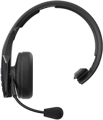 BlueParrott B450-XT Noise Cancelling Bluetooth Headset – Updated Design with Industry Leading Sound, Long Wireless Range, Up to 24 Hours of Talk Time, IP54-Rated - (Renewed)