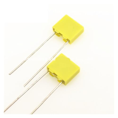 20PCS 5MM Correction Capacitor Polypropylene Safety Plastic Film 100V P5 822J 8.2NF 823J 82NF (Size : 100V394J 390NF P5)