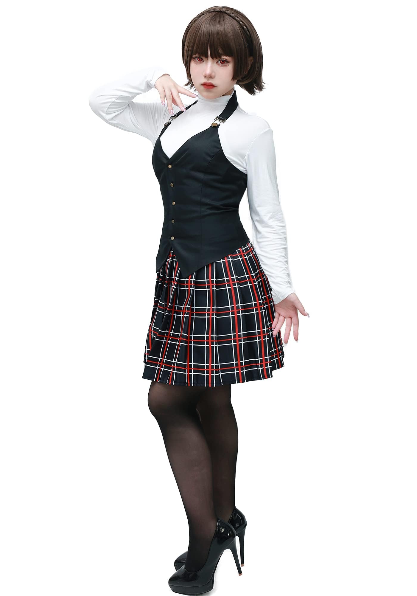 C-ZOFEK Cosplay Costume Women Uniform Halloween Dress Outfit (XX-Large)