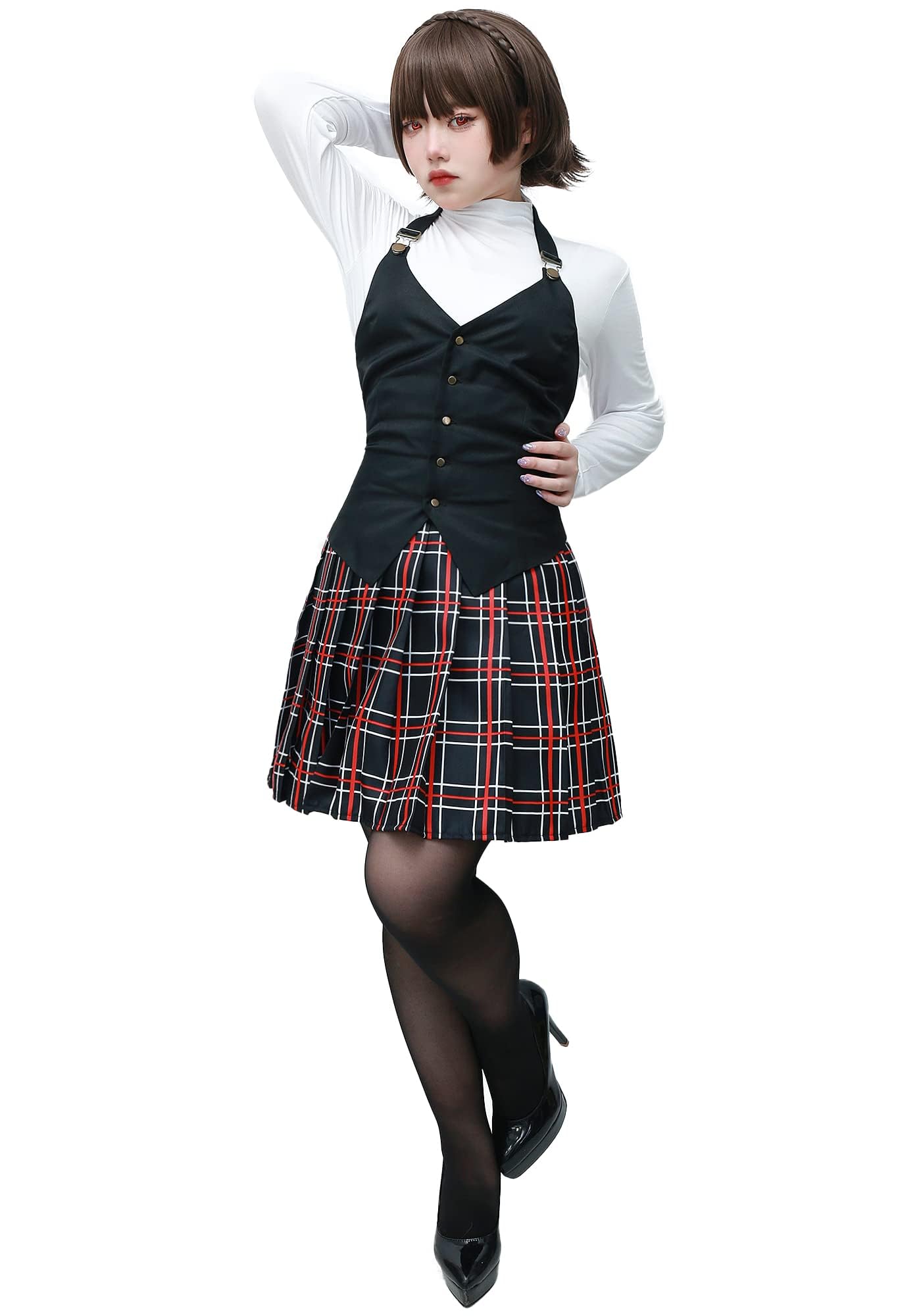 C-ZOFEK Cosplay Costume Women Uniform Halloween Dress Outfit (XX-Large)