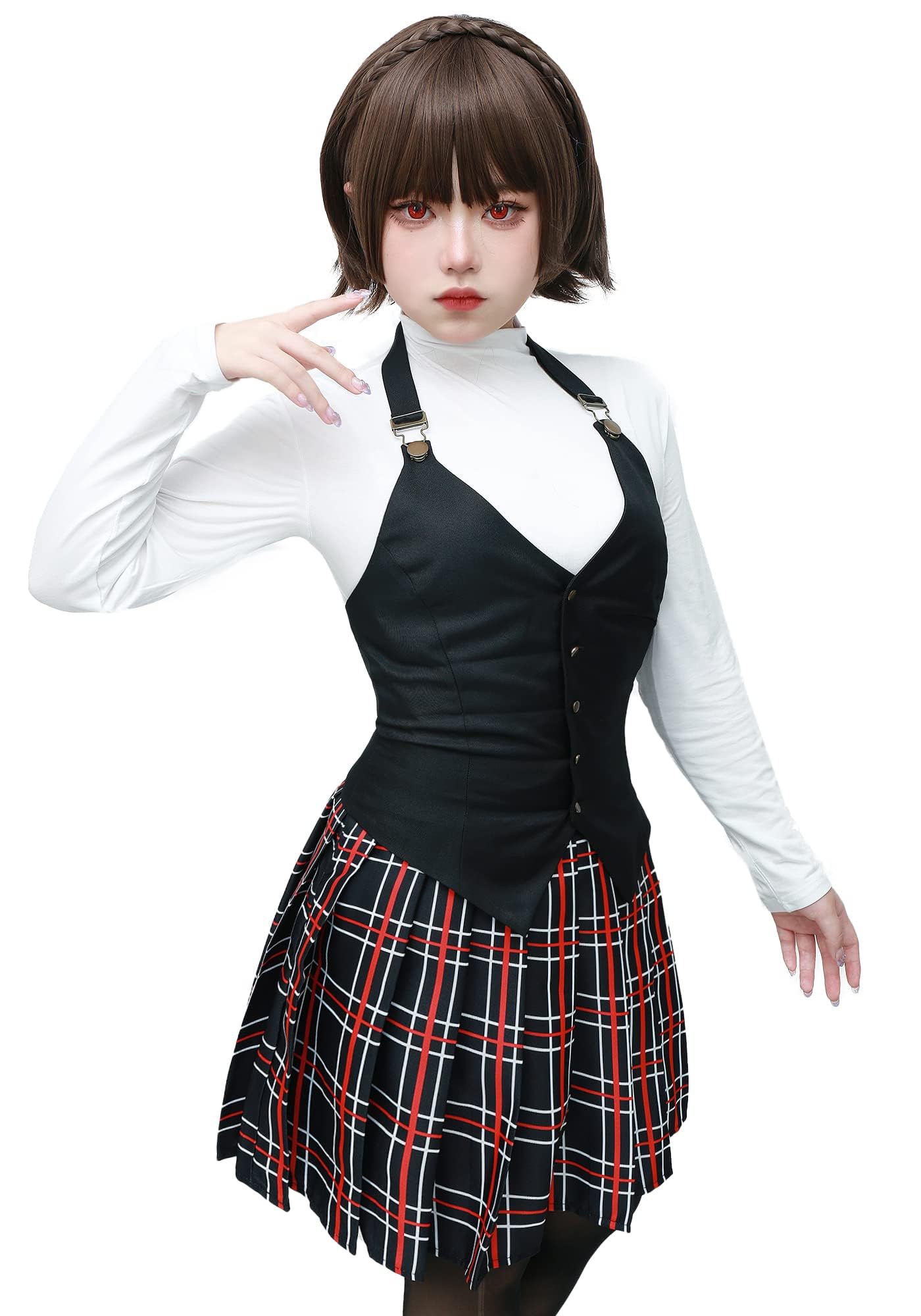 C-ZOFEK Cosplay Costume Women Uniform Halloween Dress Outfit (XX-Large)