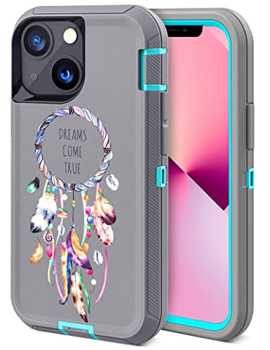 ACAGET True Wireless Earbuds Bluetooth Headphones & iPhone 13 Case Noise Cancelling Earphones Stereo Bass Built-in Mic Headphone 6.1 inch
