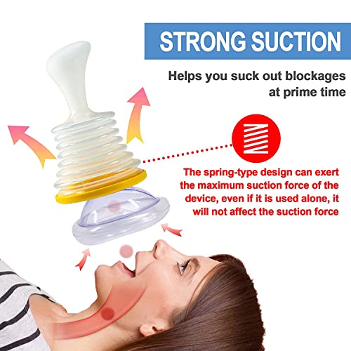 Choking Emergency Device, Missfeel Portable Choking Rescue Device, First Aid Kit with Masks for Adults and Kids, First aid Asphyxia Equipment