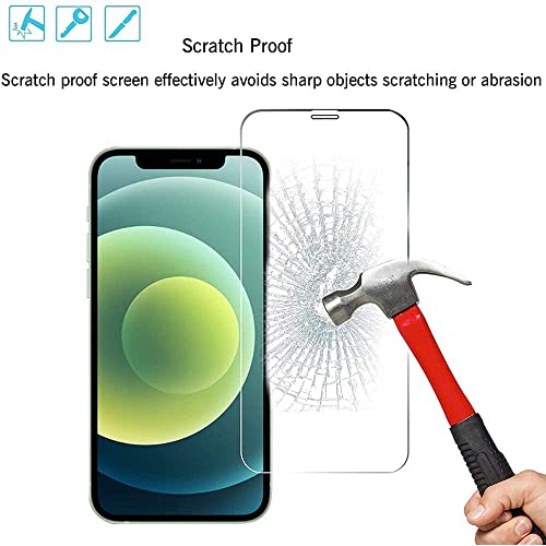 Acediar Tempered Glass Screen Protector for iPhone 12 mini [Anti-Scratch][Bubble Free][Case-friendly], Premium Screen Protector Compatible with iPhone 12 mini 5.4-Inch 2020[3 Pack]