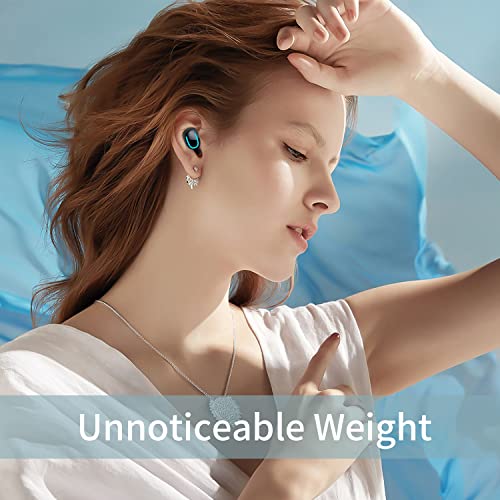 Wireless Earbuds Bluetooth 5.1 True Wireless Earbuds with Microphone, Noise Cancelling Wireless Ear Buds,Smallest Earbuds for Android,iOS,Ear pods Wireless Earbuds,audifonos Bluetooth inalambricos
