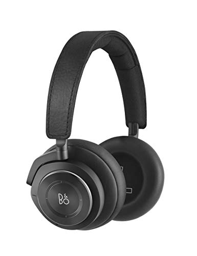 Bang & Olufsen Beoplay H9 3rd Gen Wireless Bluetooth Over-Ear Headphones (Amazon Exclusive Edition) - Active Noise Cancellation, Transparency Mode, Voice Assistant Button and Mic, Matte Black