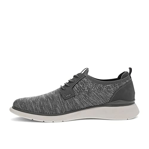 Dockers Mens Andover Casual Oxford Shoe, Grey/Black, 8 M