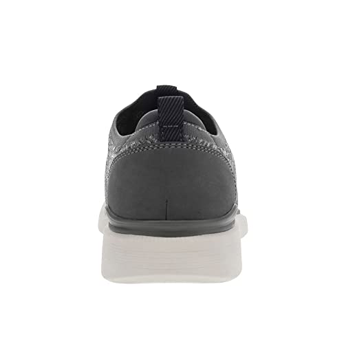 Dockers Mens Andover Casual Oxford Shoe, Grey/Black, 8 M