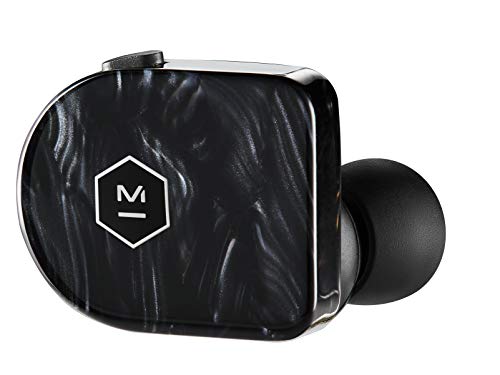 MASTER & DYNAMIC MW07 Plus True Wireless Earphones - Noise Cancelling with Mic Bluetooth, Lightweight in-Ear Headphones - Black Quartz