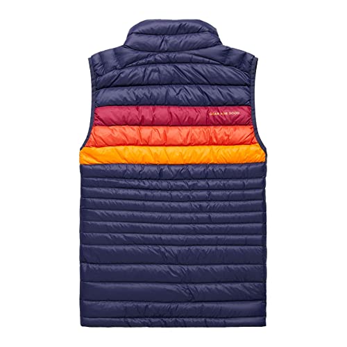 Cotopaxi Fuego Down Vest - Women's Maritime & Raspberry Stripes Medium