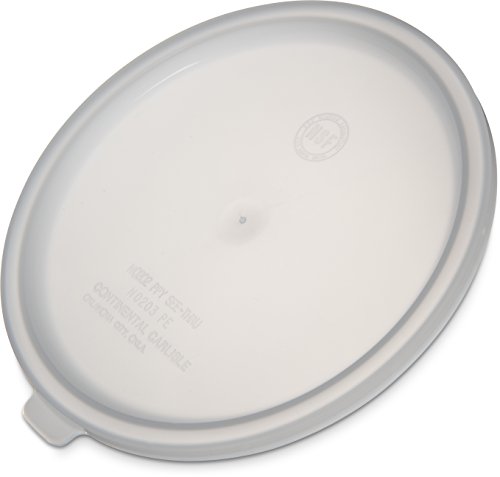 3.5 Quart Plastic Dough Rising Bucket and Storage Container with Lid