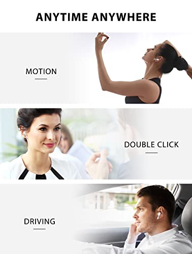 Fusion Beats Bluetooth Wireless Earbuds/Best, USB-C/Noise Cancelling Wireless Sports Earphones/Sweatproof Earbuds for Gym Running/Up to 30 Hours Playtime/Built-in Mic Headsets/for iPhone/Android