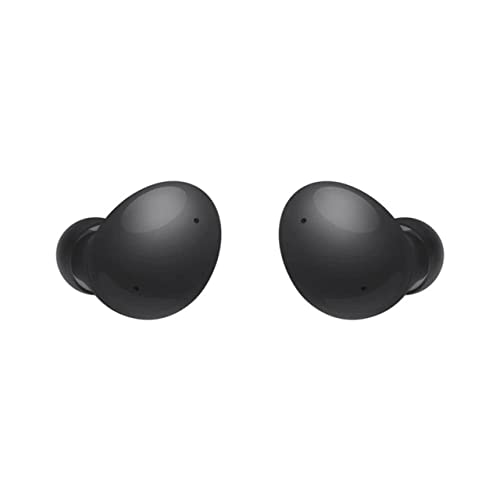 SAMSUNG Galaxy Buds2 True Wireless Earbuds Noise Cancelling Ambient Sound Bluetooth Lightweight Comfort Fit Touch Control, International Version - Onyx