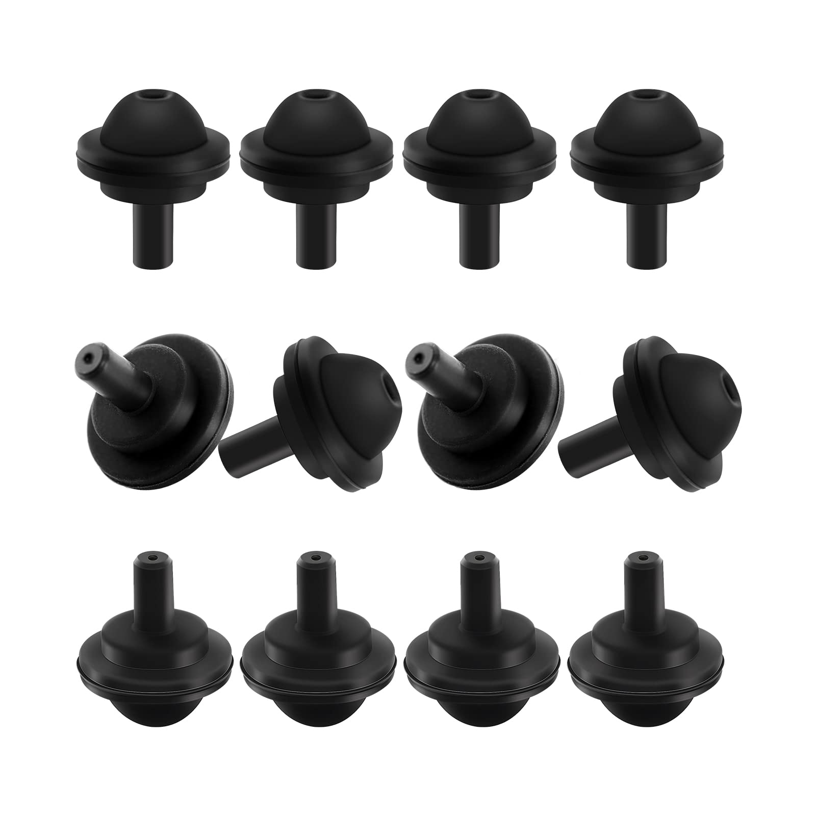031430-000 Grate Rubber Feet Replacement for Viking Stove Range Parts Stove Top Protector Rubber Grate Foot Burner Grate Pad Viking Cooktop Range Grate Rubber Feet Grate Bumpers Grommets 12Pcs