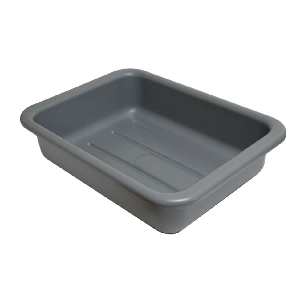 Golden West Tough Guys 16" x 22" x 5" Gray Tote Box