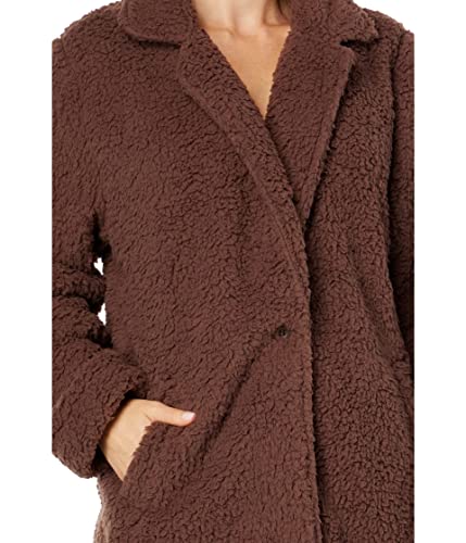 PJ Salvage womens Loungewear Cozy Duster Duster Bathrobe, Cocoa, Medium-Large US