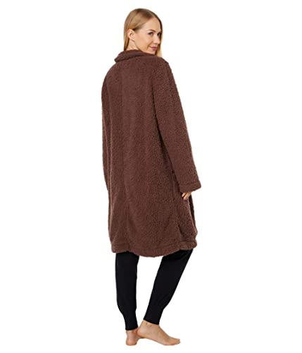 PJ Salvage womens Loungewear Cozy Duster Duster Bathrobe, Cocoa, Medium-Large US