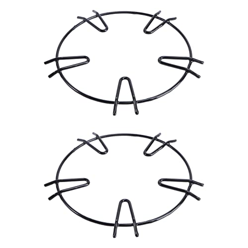 SOLUSTRE 6 Pcs Milk pan stand gas stove pan support gas ring trivet pot stovetop grate rack stove top hob replacement grill grates Kitchen Accessories bracket ring Gas stoves enamel