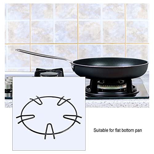 SOLUSTRE 6 Pcs Milk pan stand gas stove pan support gas ring trivet pot stovetop grate rack stove top hob replacement grill grates Kitchen Accessories bracket ring Gas stoves enamel