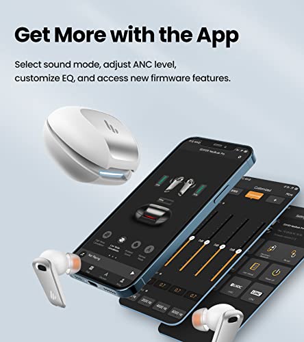 Edifier NeoBuds Pro Hi-Res Bluetooth Earbuds - Hybrid Active Noise Cancelling Earbuds with LDAC & LHDC - Wireless Earbuds - 6 Mics for Call - 24H Playtime App