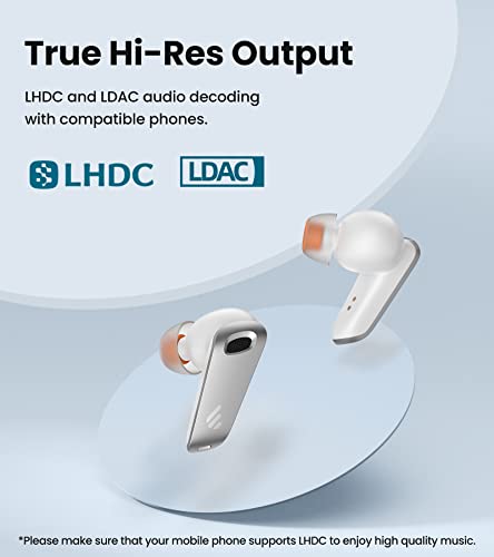 Edifier NeoBuds Pro Hi-Res Bluetooth Earbuds - Hybrid Active Noise Cancelling Earbuds with LDAC & LHDC - Wireless Earbuds - 6 Mics for Call - 24H Playtime App