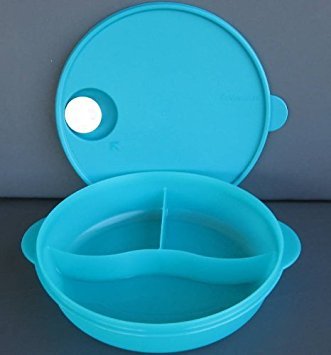 Tupperware Crystalwave Divided Dish for Microwave
