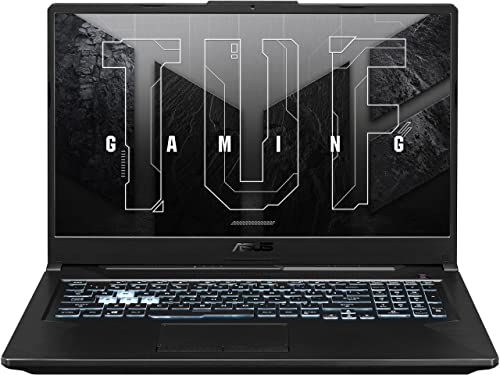 ASUS TUF F17 Gaming Laptop 17.3" FHD IPS 144Hz Anti-Glare 11th Gen Intel 6-Core i5-11400H >i7-10870H 64GB RAM 1TB SSD GeForce RTX 3050 4GB Graphic Backlit Thunderbolt 4 Win11 Black + HDMI Cable