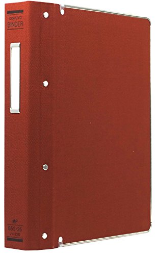 Red B5 Tatefuchi gold with 200 single-wafer-120RZ paste Kokuyo color binder MP cloth (japan import)